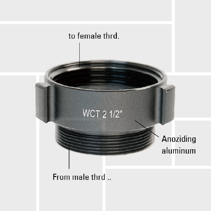 T38 American aluminum adapters WCT CSA QST BAT NSZ NPT - SME Couplings